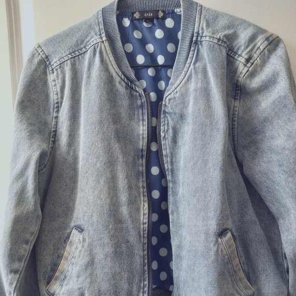 iris | Jackets & Coats | Iris Stormwashed Jean Jacket | Poshmark